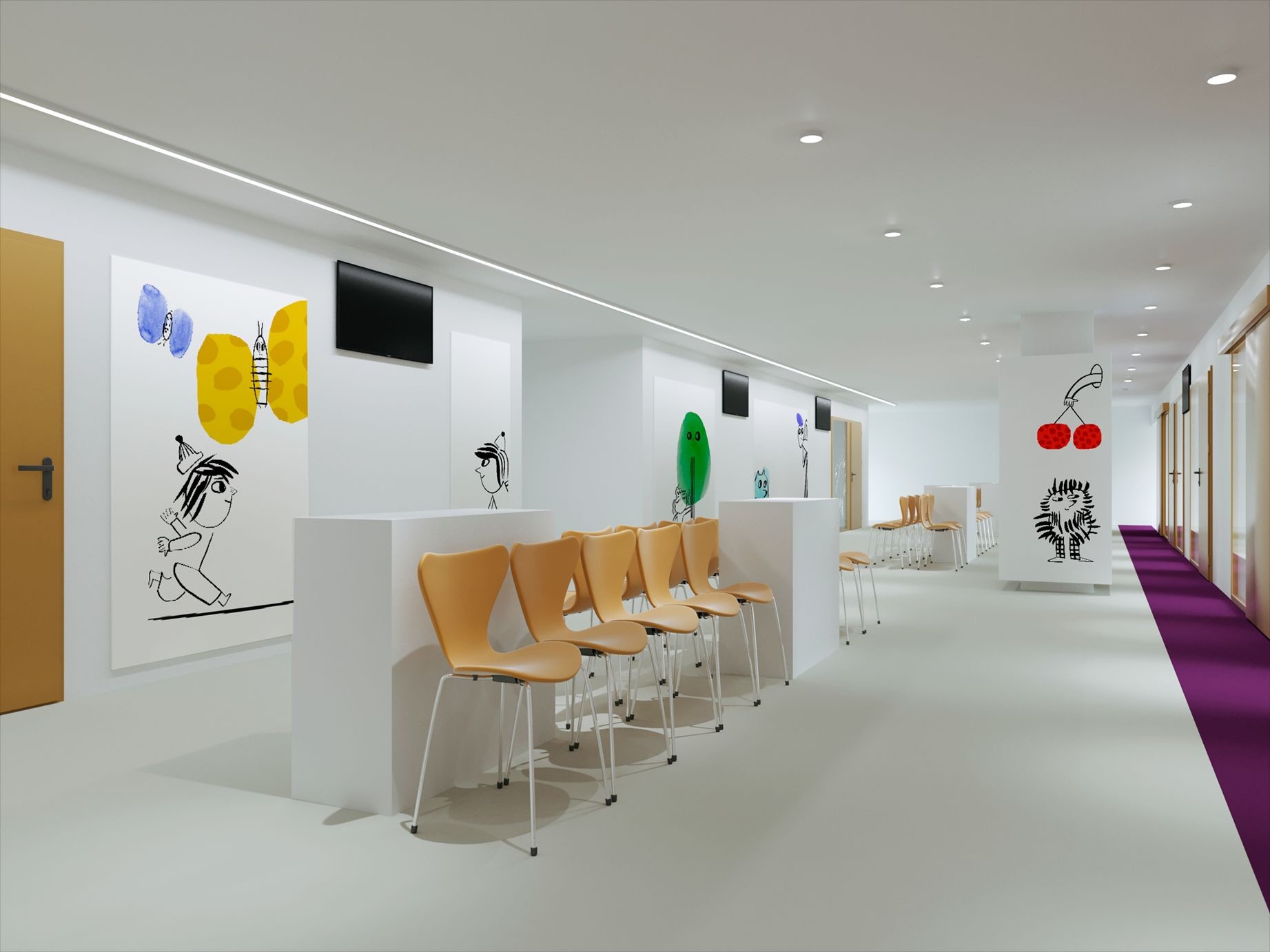 Kliinikumi uue lastehaigla kunstiteoste ideekonkursi võitis „Tireli-tareli-tiit“ - Lastekliinik